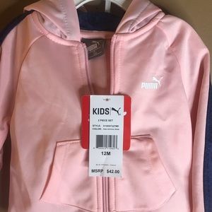 Puma | Matching Sets | Nwt Toddler Girl Puma 2pc Set | Poshmark